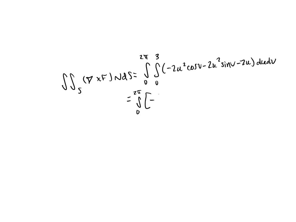 Solved Use The Surface Integral In Stokes Theorem To Calculate The Flux Of The Curl Of The
