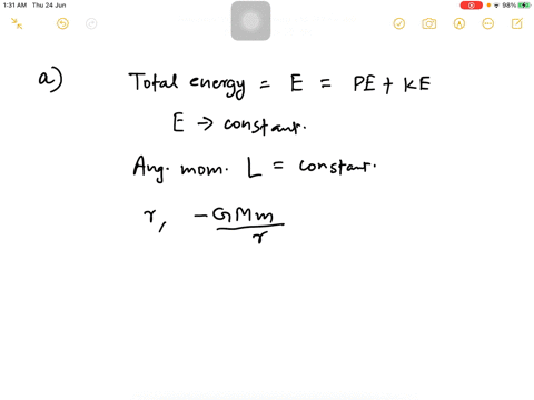 SOLVED:A comet orbits the sun in a highly elliptical orbit. Does the ...