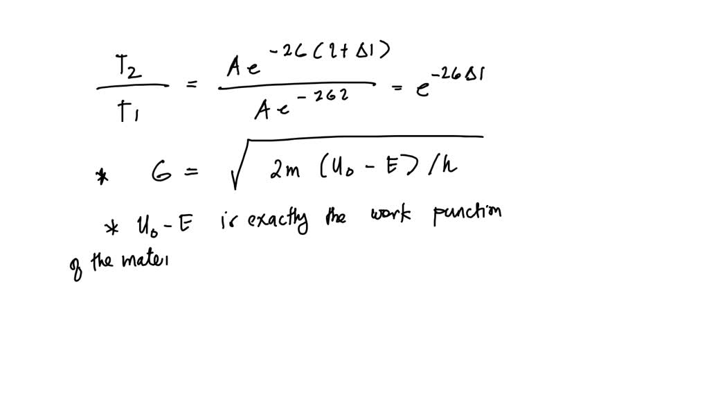 SOLVED:By how much does the tunneling current through the tip of an STM ...