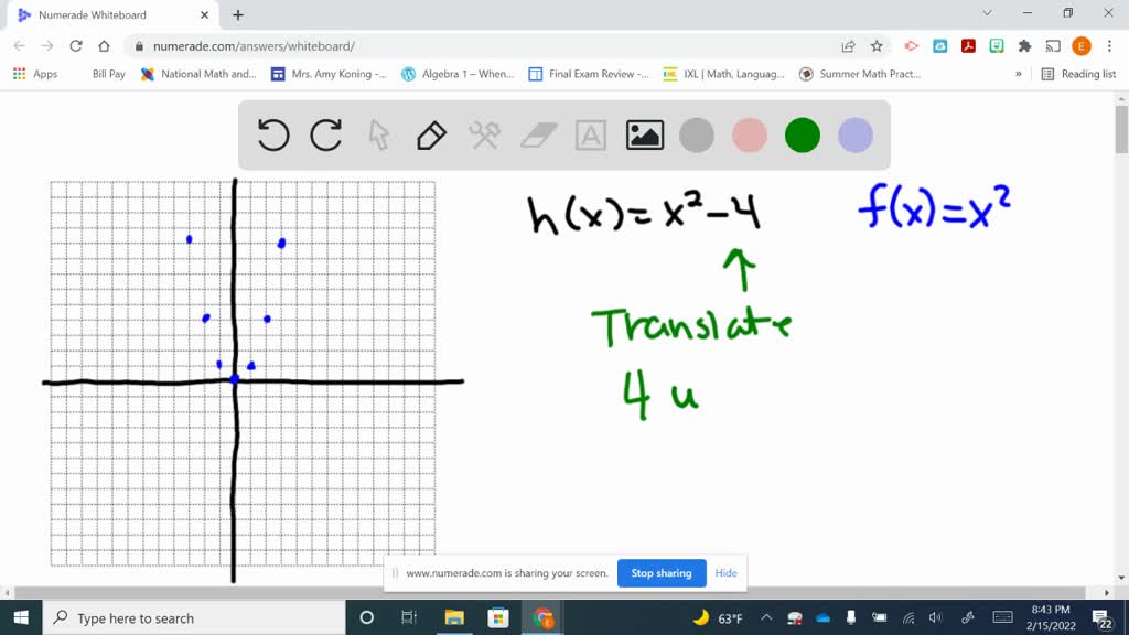 ⏩SOLVED:Graph each quadratic function. Label the vertex and sketch… | Numerade