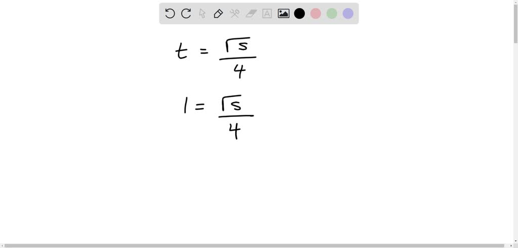 SOLVED:The time, t, in seconds an object is in free fall is given by ...