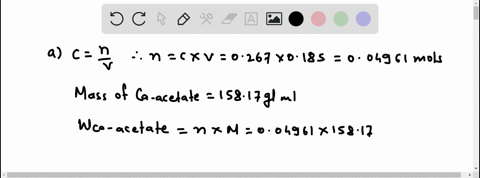 ⏩SOLVED:Calculate each of the following quantities: (a) Mass (g) of… | Numerade