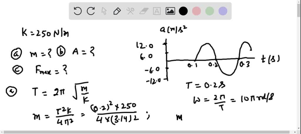 On a frictionless, horizontal air track, a glider oscillates at the end ...