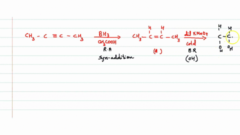 SOLVED:The major product R obtained in the following reaction is/are : HC ≡C-CH=CH2 (O3)/((l, H2 ...