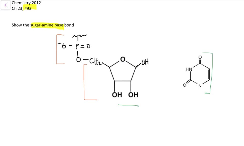 SOLVED:Draw the key stages (using chemical structures) in the ...