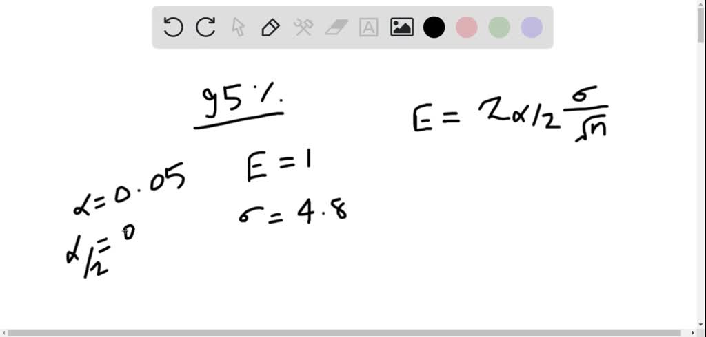 SOLVED You Want To Obtain A Sample To Estimate A Population Mean Based On Previous Evidence 
