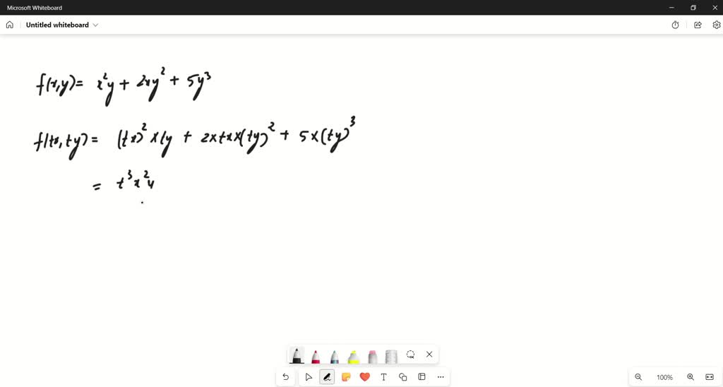 ⏩SOLVED:Homogeneous Functions A function f is called homogeneous of ...
