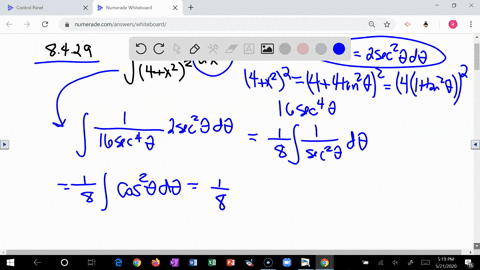 SOLVED:Trigonometric substitutions Evaluate the following integrals ...