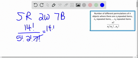 SOLVED:33–40 These problems involve distinguishable permutations. Arrangements In how many ...