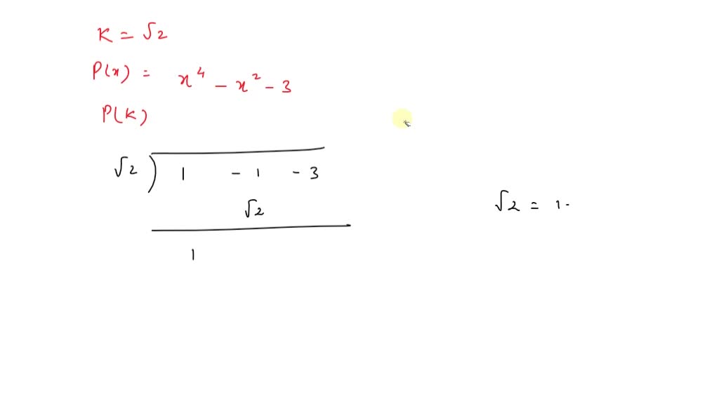 use-synthetic-substitution-to-find-p-k-k-sqrt