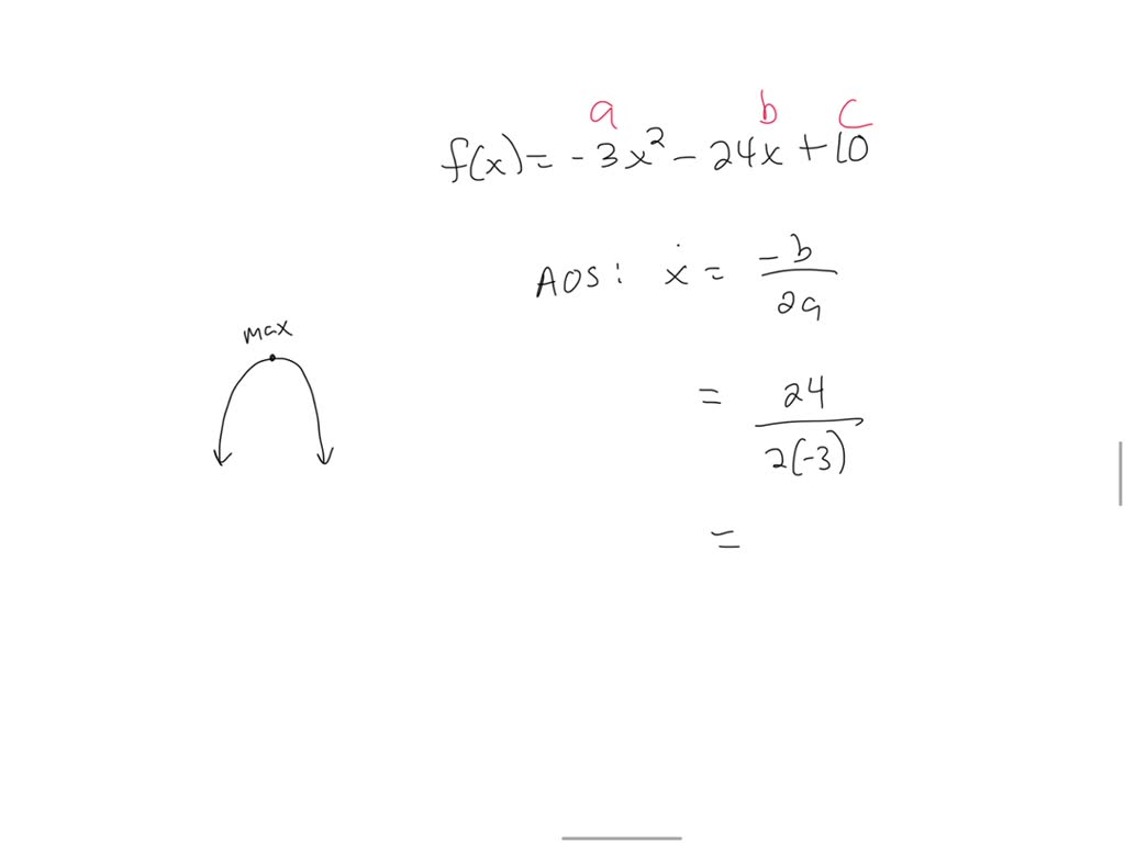 SOLVED Determine Whether F x 3 X 2 24 X 10 Has A Maximum Or Minimum SOLVED Determine Whether F x 3 X 2 24 X 10 Has A Maximum Or Minimum