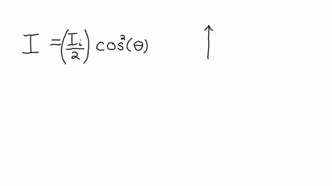 ⏩SOLVED:Unpolarized light with intensity Ii falls on a polarizing ...