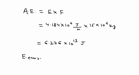 ⏩SOLVED:The energy released in a nuclear explosion is stated as the ...
