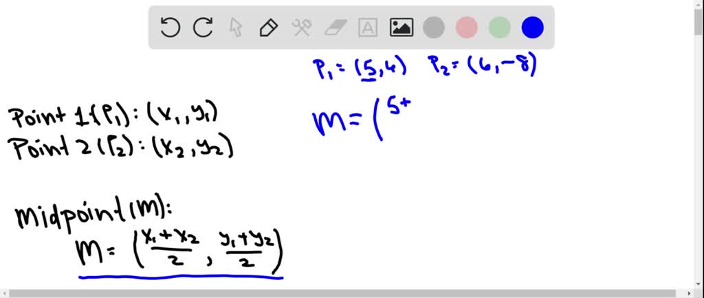 Find the midpoint of the given interval. [8,24]