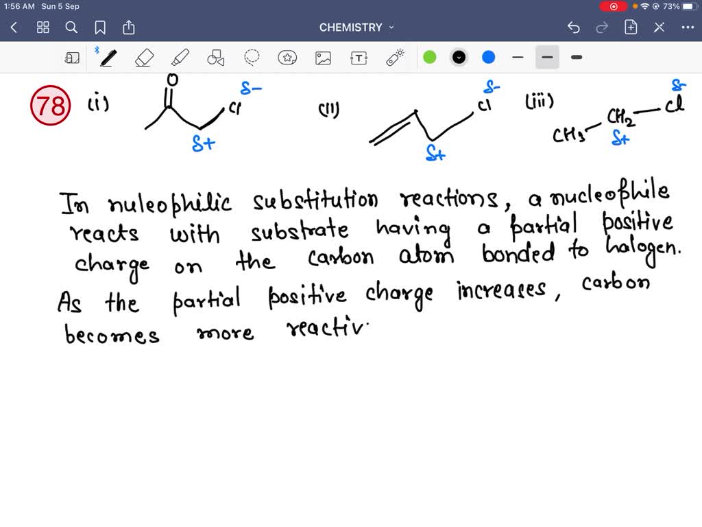 Solved Identify Correct Reactivity Order For Sn 2 Reaction