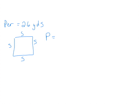 ⏩SOLVED:Use a perimeter formula to find the unknown measurement. See ...