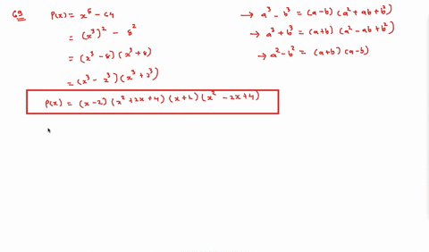 SOLVED:A polynomial P is given. (a) Factor P into linear and irreducte ...