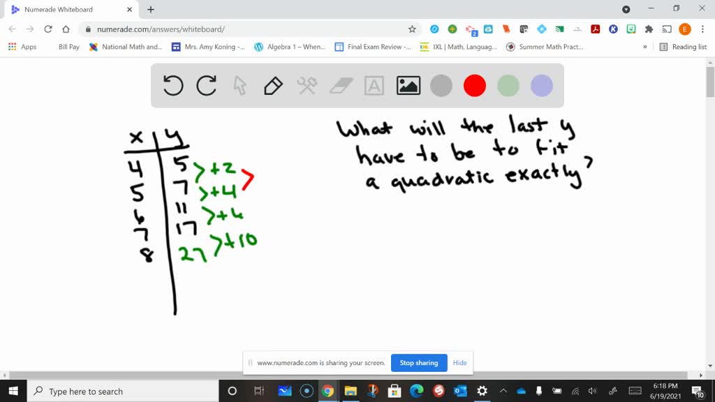 ⏩SOLVED:By considering second differences, show that a quadratic ...