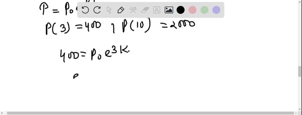 SOLVED:The population of bacteria in a culture grows at a rate proportional to the number of ...