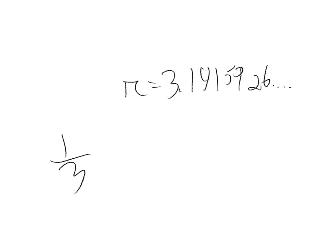 Solved Always Sometimes Never A Number With An Unending Decimal