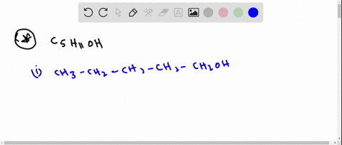 SOLVED:An alcohol has the formula C5 H11 OH. How many isomers can exist ...