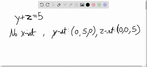 ⏩SOLVED:Sketching a Plane in Space In Exercises 53 - 58 , plot the ...