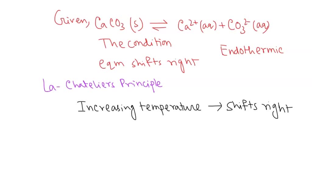 SOLVED:Calcium carbonate is relatively insoluble and the dissolution ...