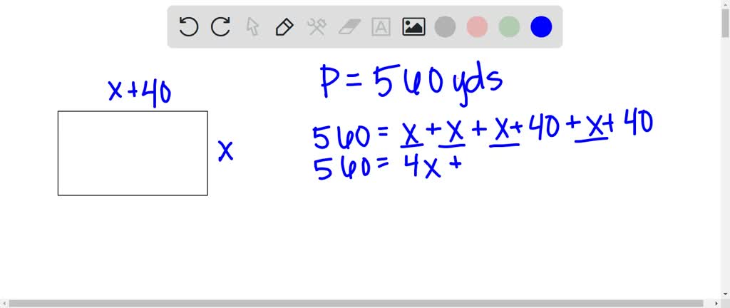 SOLVED:Solve using a geometry formula. The perimeter of a rectangular ...