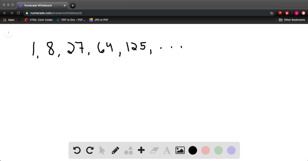 SOLVED:Find the next two terms in each sequence. Write a formula for the n th term. Identify ...