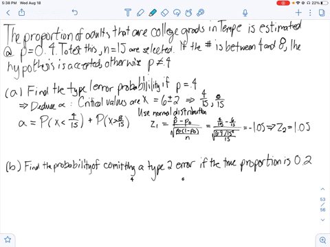 SOLVED:A researcher wants to estimate the proportion of students ...