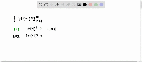 Write out the first five terms of the sequence, determine whether the sequence converges, and if ...