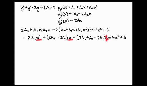 SOLVED:1. Solve the complementary equation and write down the general ...