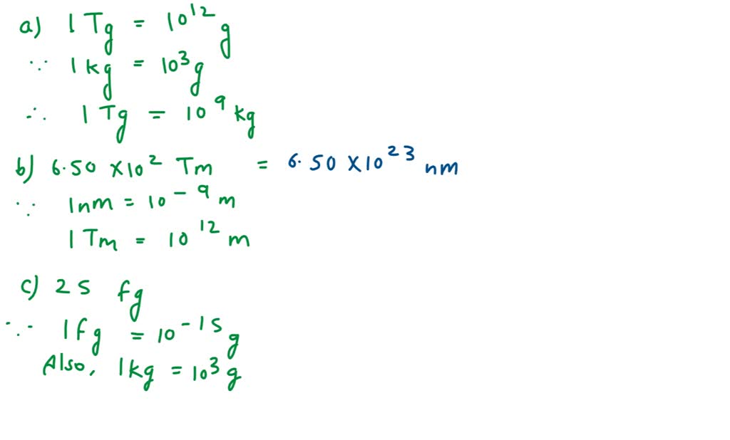 SOLVED a How Many Kilograms Are In One Teragram B How Many SOLVED a How Many Kilograms Are In One Teragram B How Many