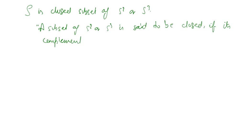 SOLVED:Prove the following facts about retracts. (a) A retract of a Hausdorff space is closed ...