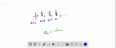 SOLVED:The given pattern continues. Write down the nth term of a ...