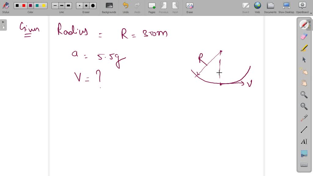 SOLVED:A jet plane comes in for a downward dive as shown in Fig. E3.27 ...
