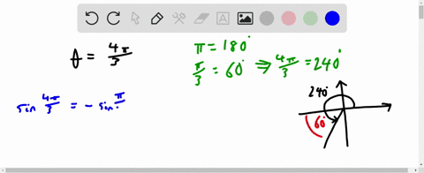 ⏩SOLVED:Calculate each of the six trigonometric functions at angle… | Numerade