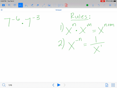 SOLVED:For the following exercises, write each expression with a single base. Do not simplify ...