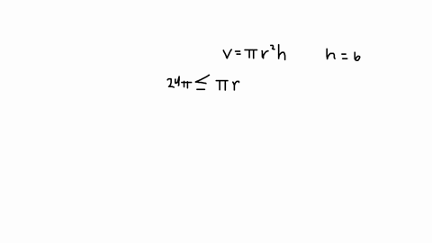 ⏩SOLVED:The volume of a cylinder is given by V=πr^2 h, where r is ...