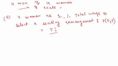 SOLVED:75-90 Counting Principles Solve these exercises by using the appropriate counting ...