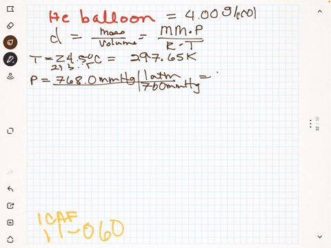 SOLVED:In another laparoscopic surgery, helium is used to inflate the ...