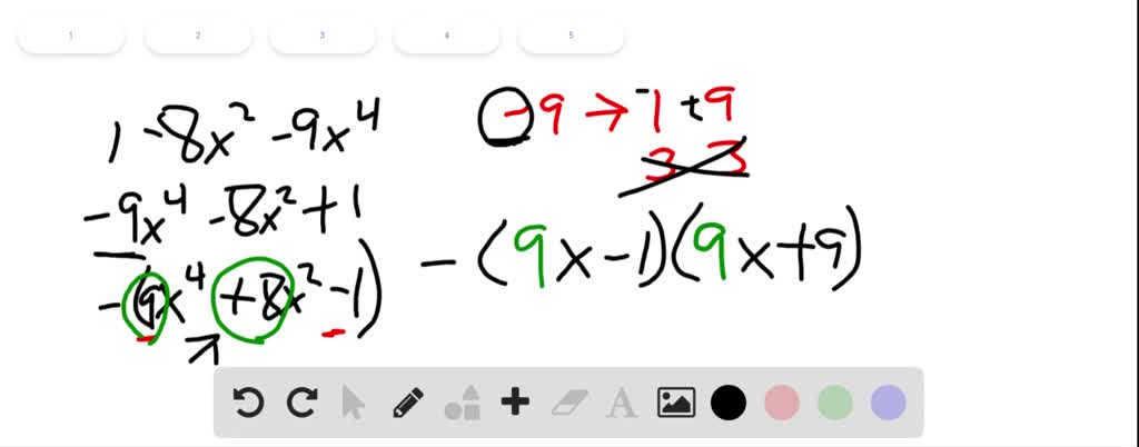 SOLVED:In Problems 79–126, factor each polynomial completely. If the ... SOLVED:In Problems 79–126, factor each polynomial completely. If the ...