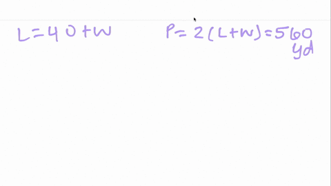 SOLVED:In the following exercises, solve using rectangle properties. The perimeter of a ...