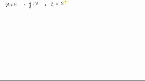 SOLVED:Sketch a graph of the parametric surface. x=u, y=v, z=u^2+2 v^2