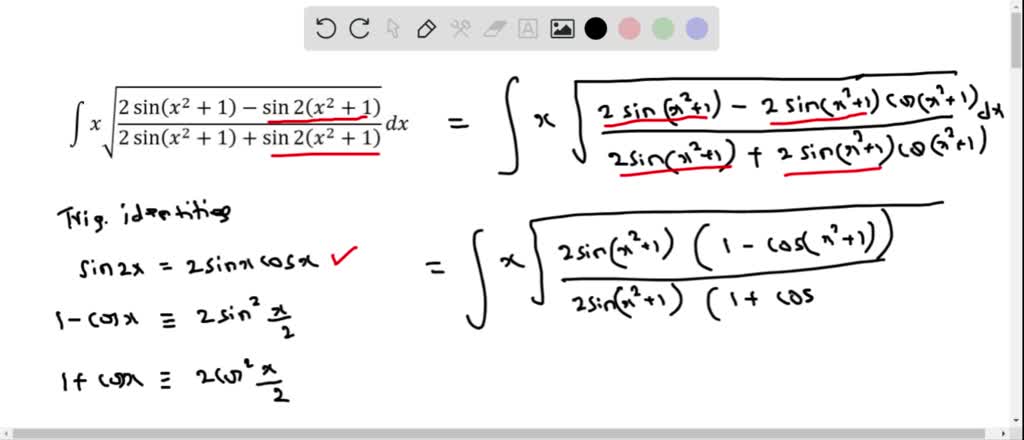 SOLVED:For x^2 ≠n π+1, n ∈N (the set of natural numbers), the integral ... SOLVED:For x^2 ≠n π+1, n ∈N (the set of natural numbers), the integral ...