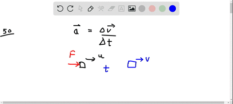 Redraw the motion diagram shown in Figure P4.39, then draw a vector ...