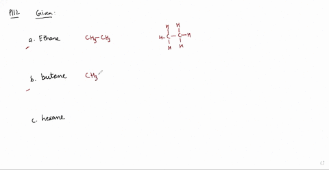 ⏩SOLVED:For each of the following straight-chain alkanes, draw the ...