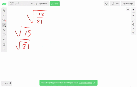 SOLVED:Simplify. \sqrt{-75}