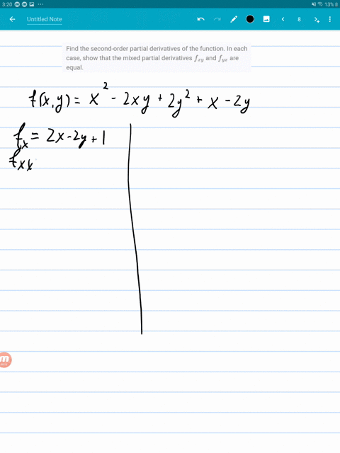 SOLVED:Find the second-order partial derivatives of the function. In ...