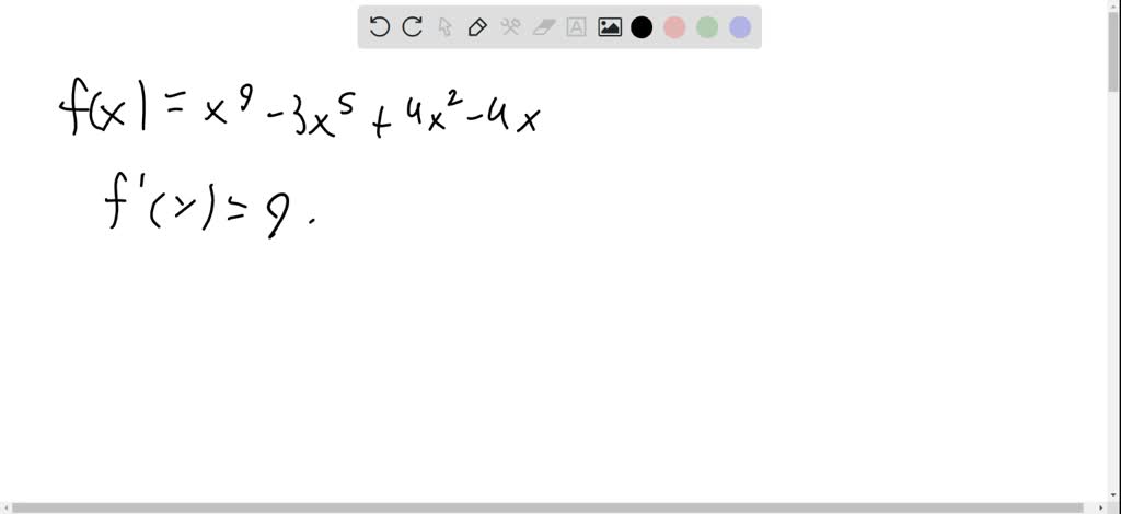Find The Derivative Of Each Function F X X 1 …